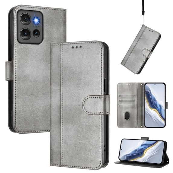 c For Moto G Power 2025 Wallet Case, Leather Multiple Card Stand ...