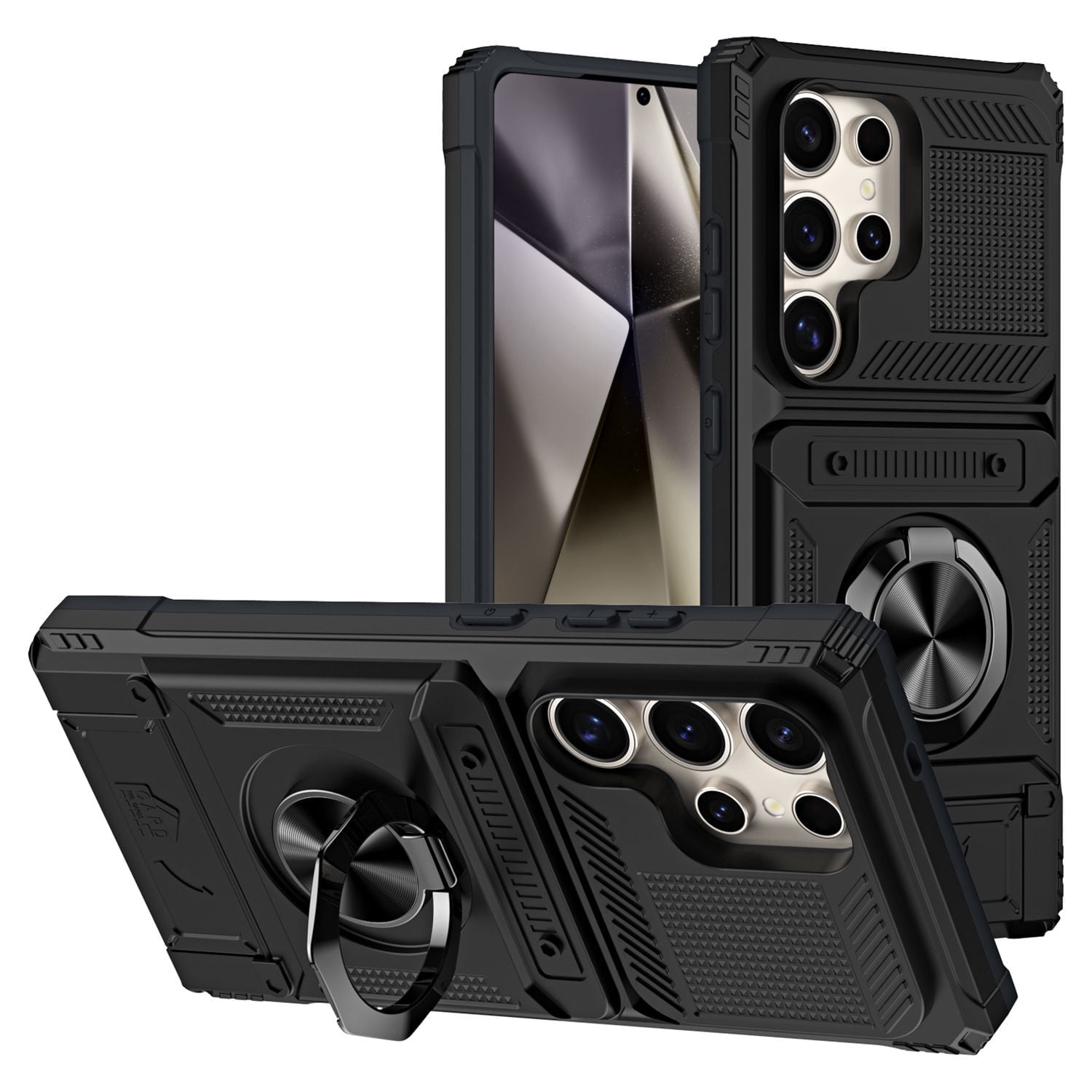 c For Samsung Galaxy A15 A25 A35 A55 A14 Phone Case Magnetic bracket ...