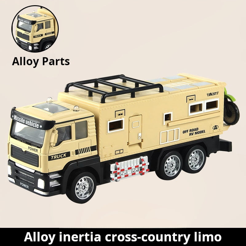 c1:24 Scale Off-road Vehicle Model Miniature RV Toys Metal Diecast ...