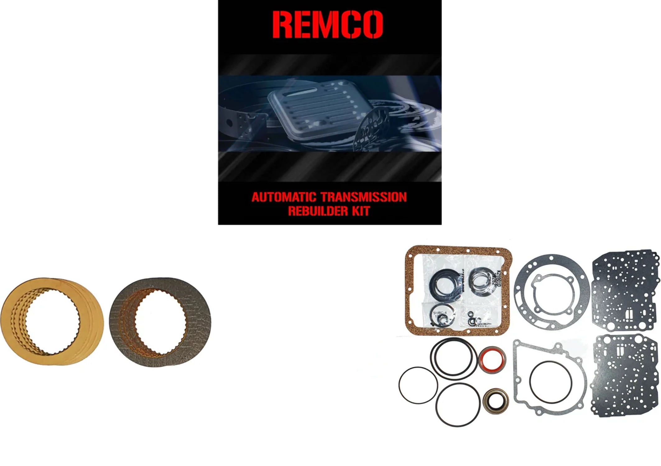 c4 (70-81) transmission rebuilt kit banner overhault kit and clutches ...