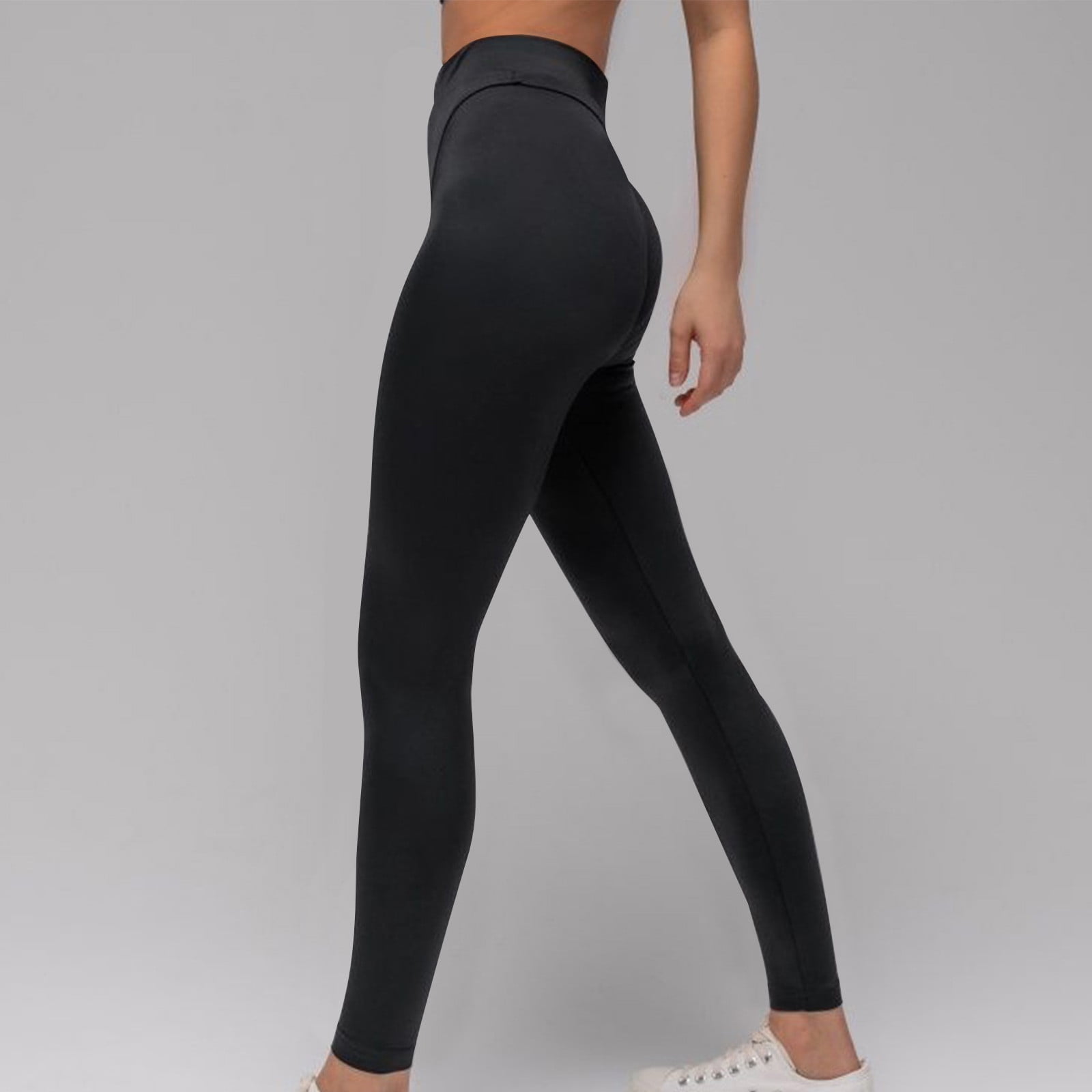 cFmduc High Waisted Leggings for Women Soft Pants Compression Tummy ...