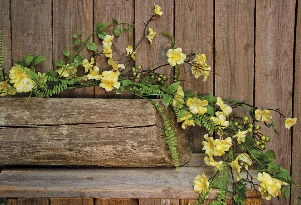 cWI clover Blossom garland - 5ft - Artificial garland for Mantle Arch ...