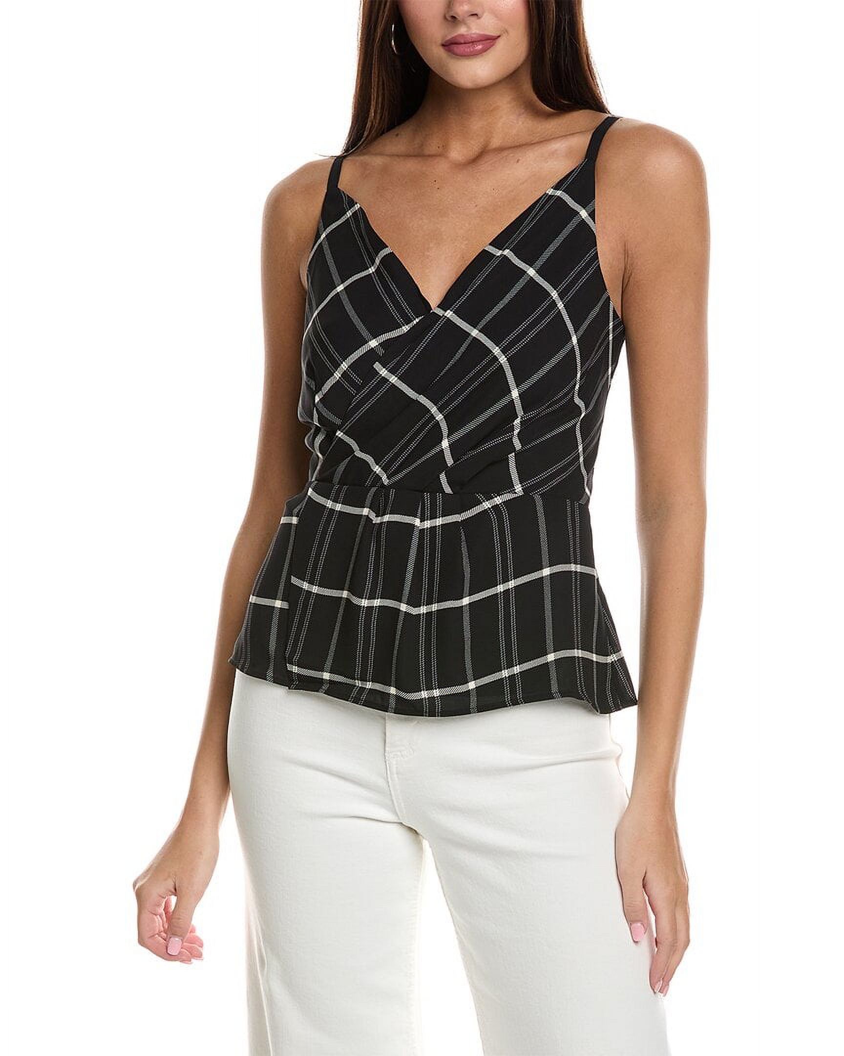 cabi womens Check Crossover Cami, 6 - Walmart.com