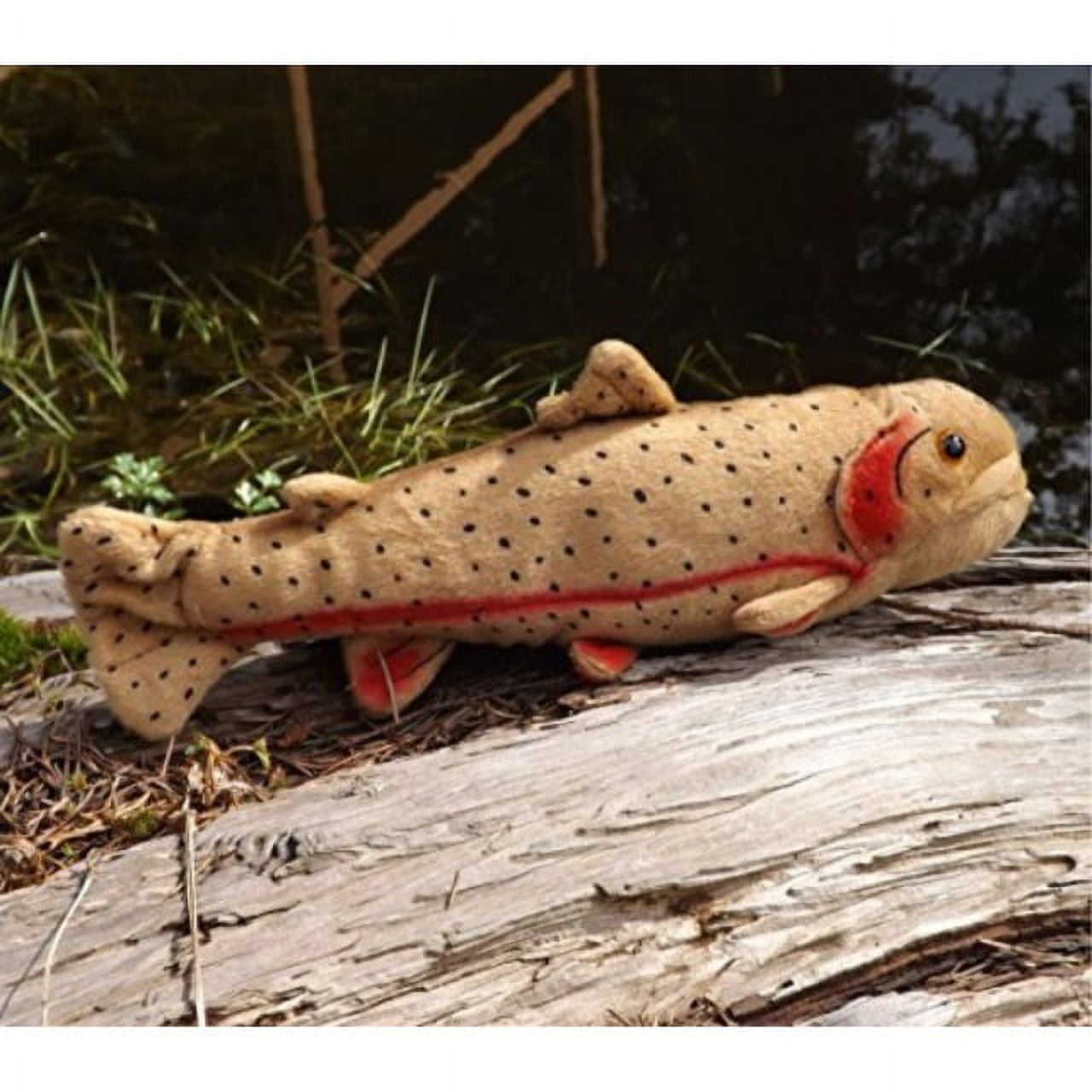 cabin critters cutthroat trout plush toy fish - 10" stuffed animal ...