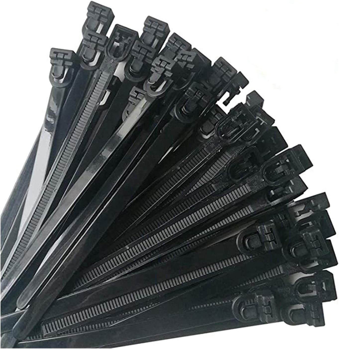 cable ties, Releasable Nylon Fasteners Can Loosen Slipknot Tie Reusable ...