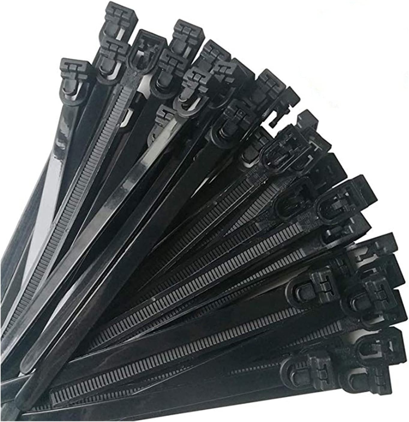 cable ties, Releasable Nylon Fasteners Can Loosen Slipknot Tie Reusable ...