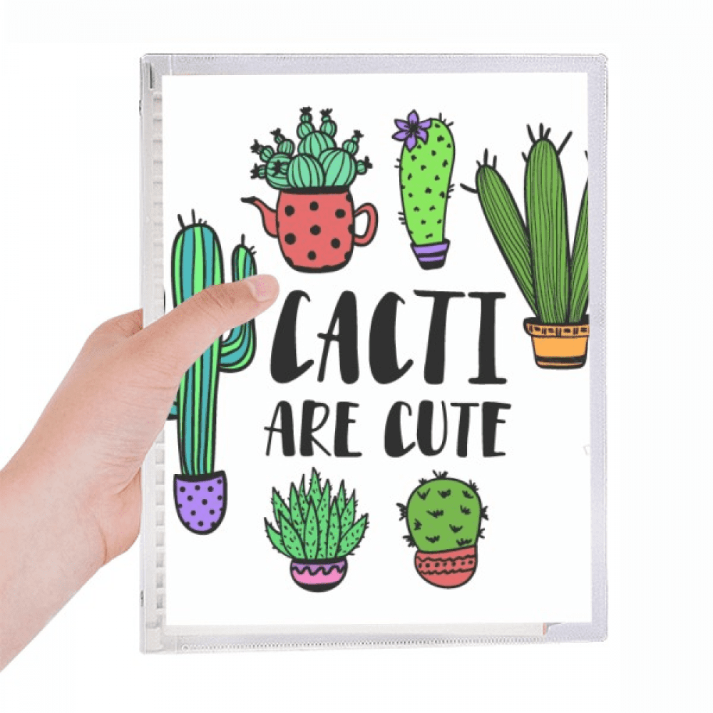 cacti are cute cactus notebook loose diary refillable journal statiry ...