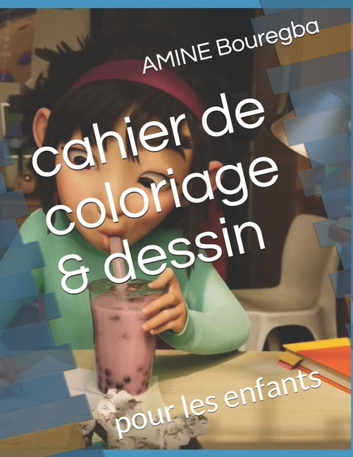 cahier de coloriage & dessin: pour les enfants (Paperback) - Walmart.com