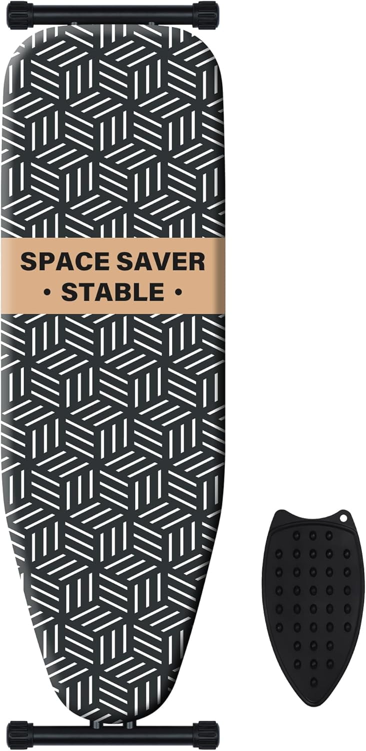 caius Ironing Board, Compact and Space Saver Full Size Ironing Board ...