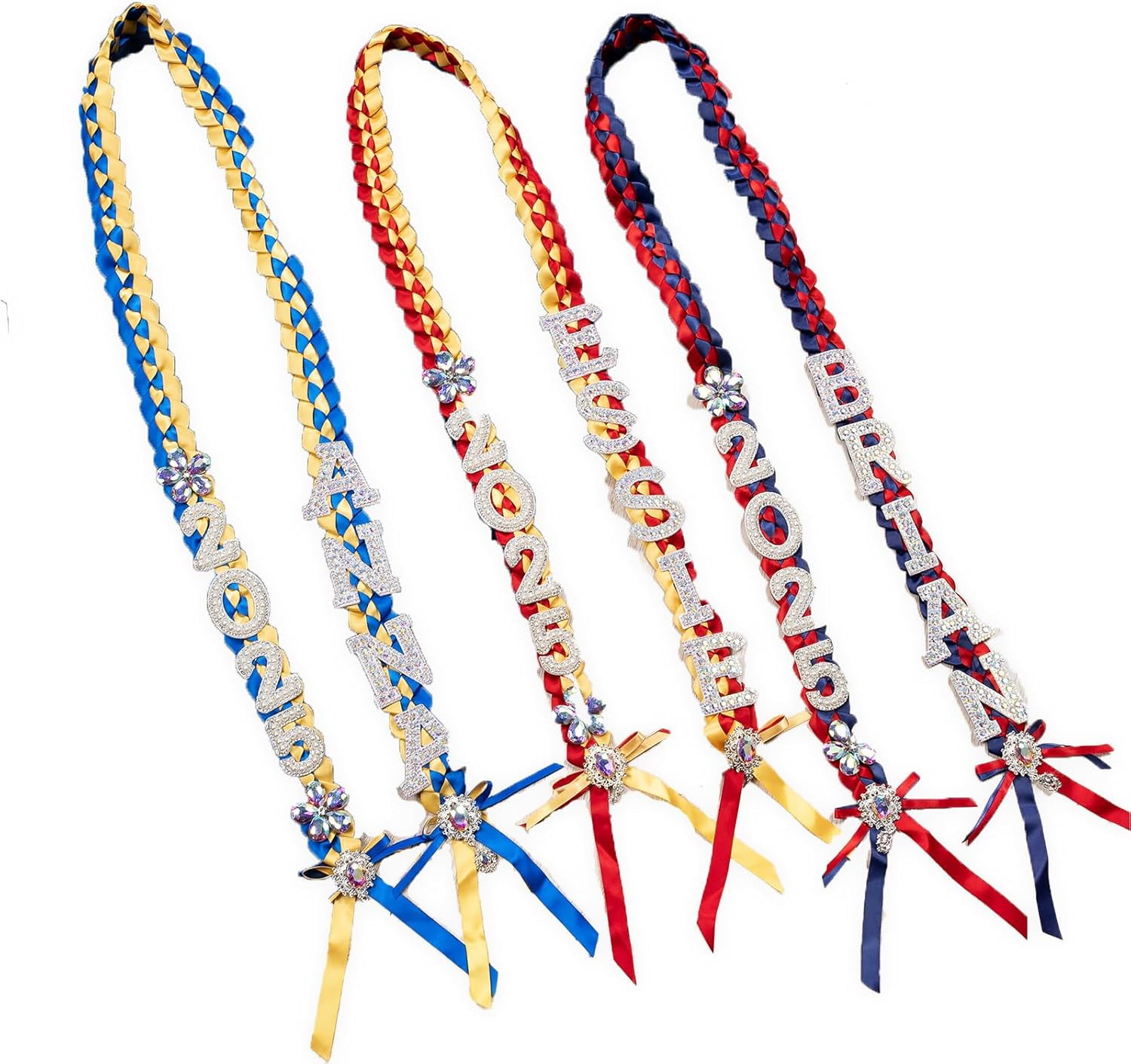 callie Personalized Graduation Leis 2025, Custom Bling Flower ...