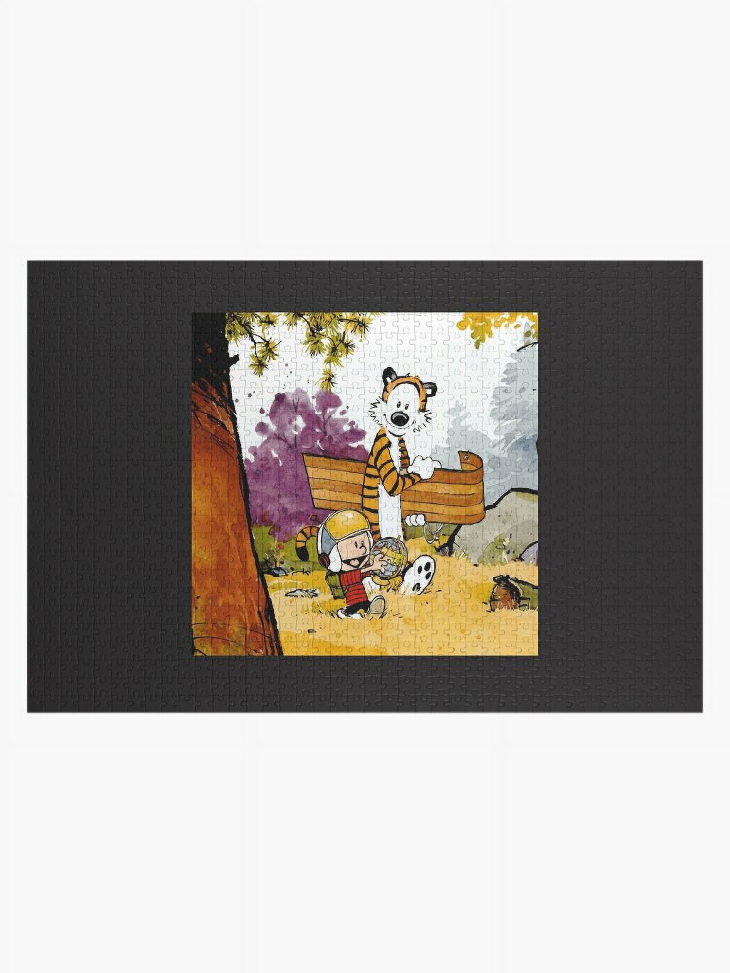 calvin and hobbes Jigsaw Puzzle Unique Wooden Puzzles for Adults ...