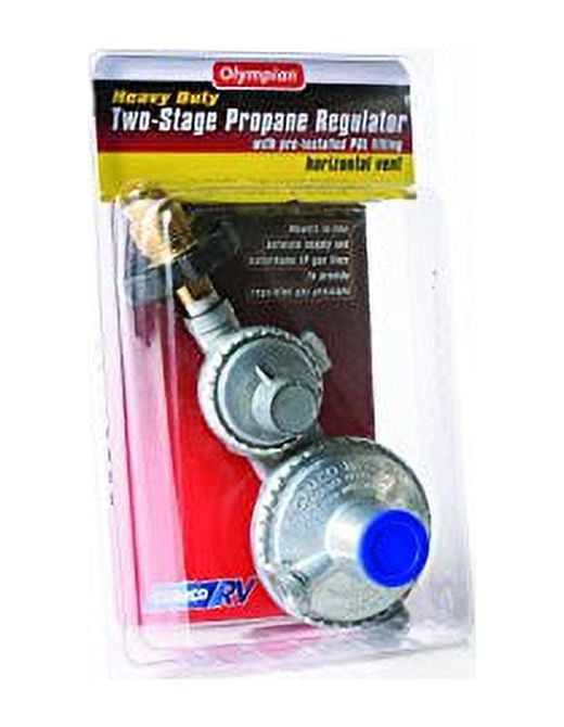camco 59333 horizontal two stage propane regulator with pol - Walmart.com