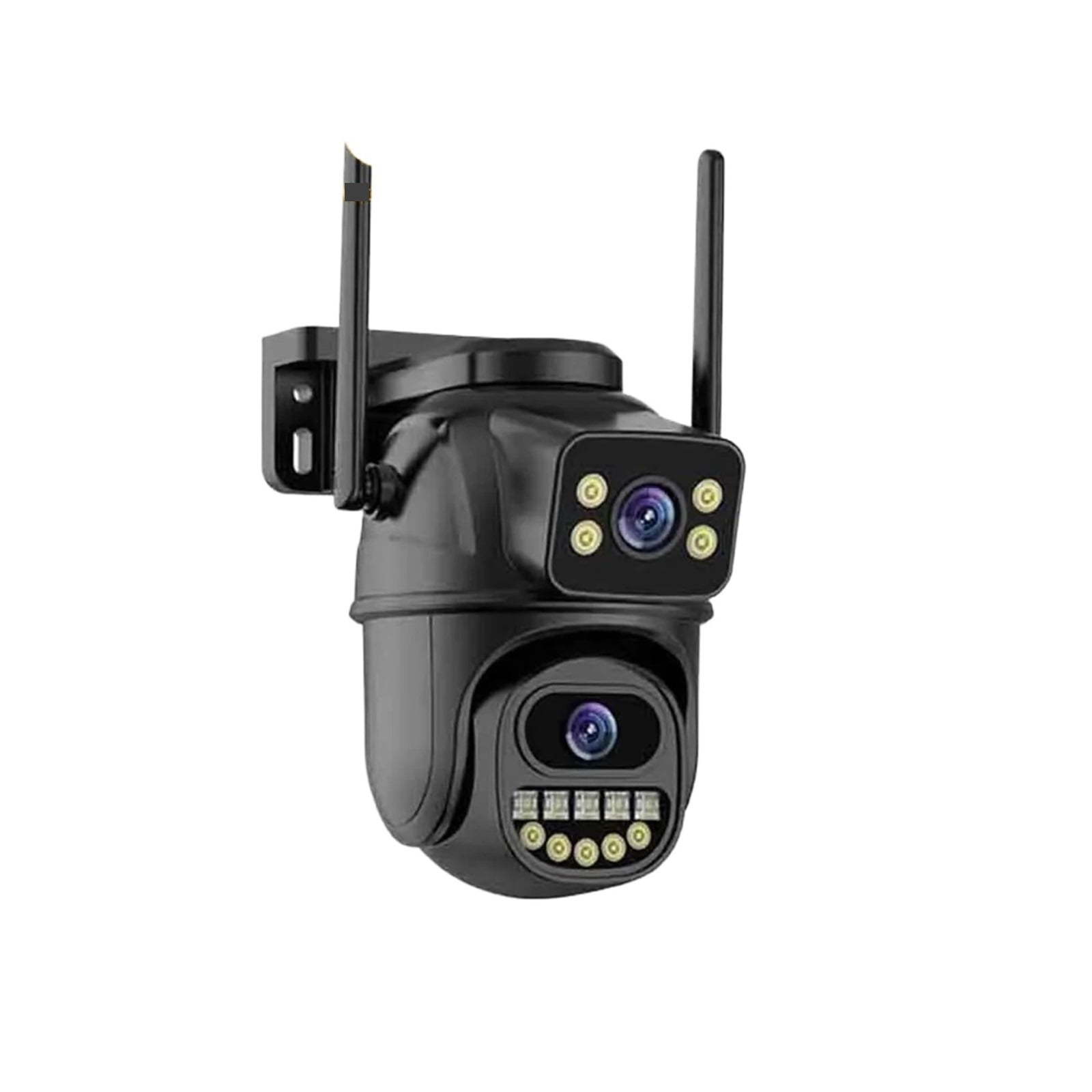 camera 4K 8 Million WiFi Surveillance Camera, Dual Lens, 4x Digital ...