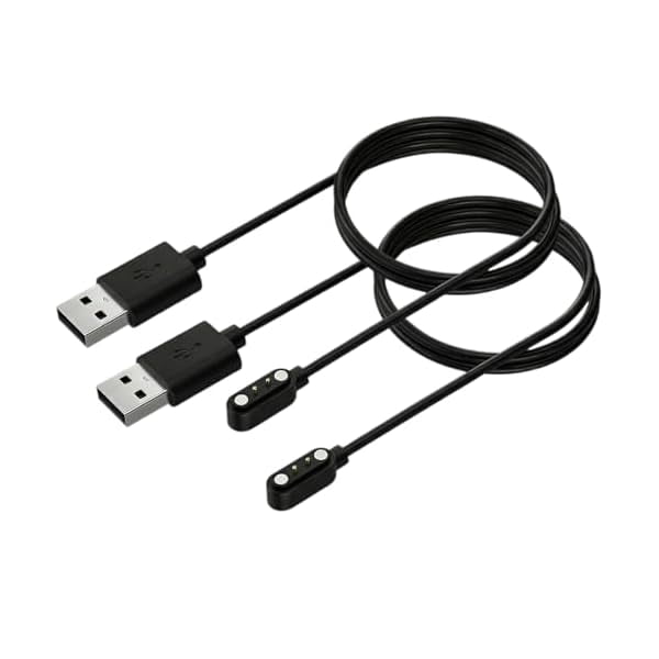 can 2-Pack 2-Pin 2.84mm Magnetic USB Charger Cable for Watches ...
