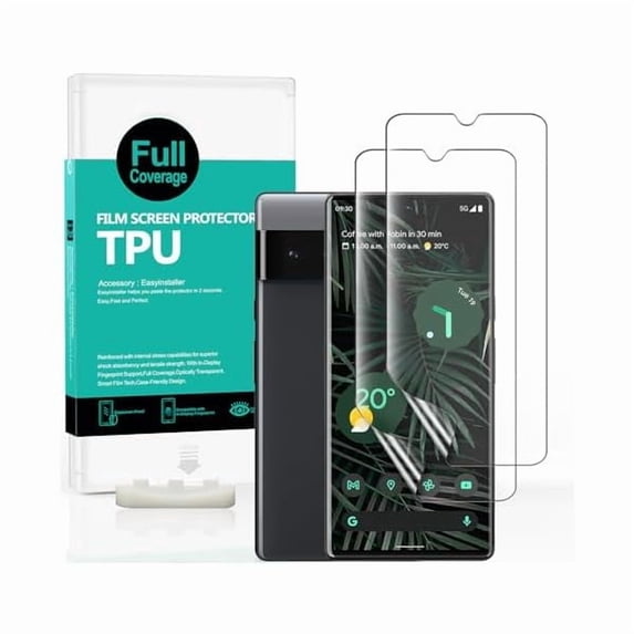 can 2 Pcs Screen Protector For Google Pixel 6 Pro 6.7",Flexible TPU ...