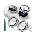 can 2X2 Pack Alloy Metal Camera Lens Protector Compatible for iPhone 16 ...