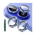 can 2X2 Pack Alloy Metal Camera Lens Protector Compatible for iPhone 16 ...