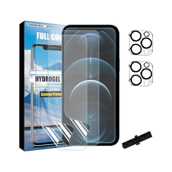 can 3+2 3 Packs Hydrogel Film Screen Protector(Not Glass) + 2 Packs ...