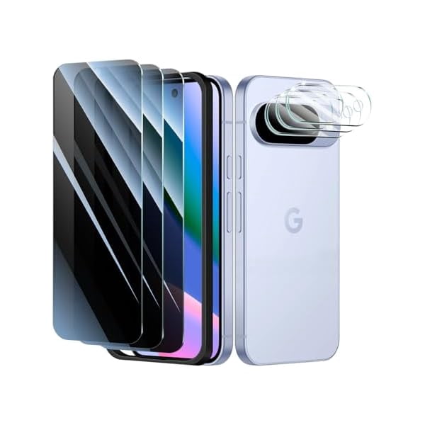 can 3+3+1-Pack, Privacy Screen Protector and Camera Lens Protector for ...