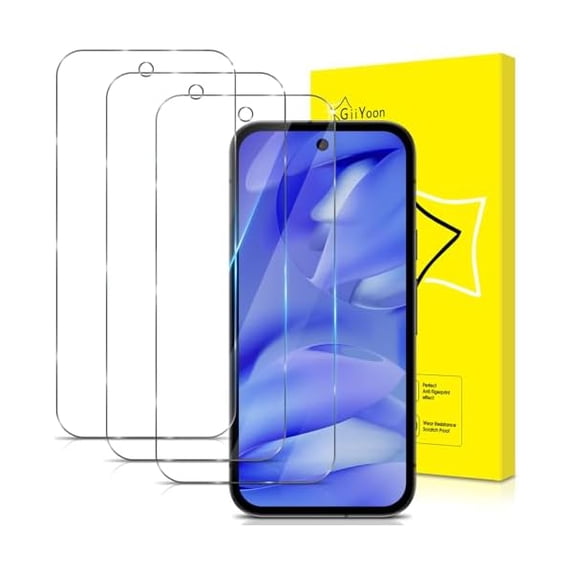 can -3 PACK Screen Protector for Google Pixel 9A Tempered Glass [HD ...