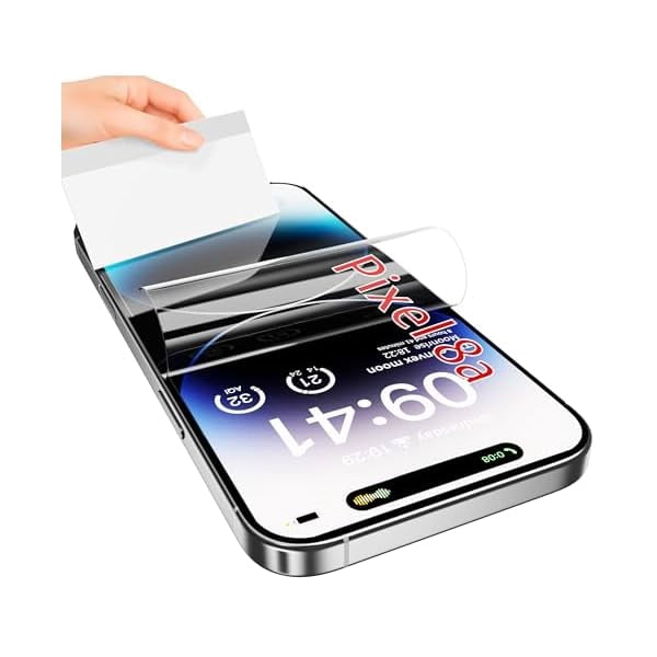can 3 Pack for Google Pixel 8a TPU Films Screen Protectors, Fingerprint ...