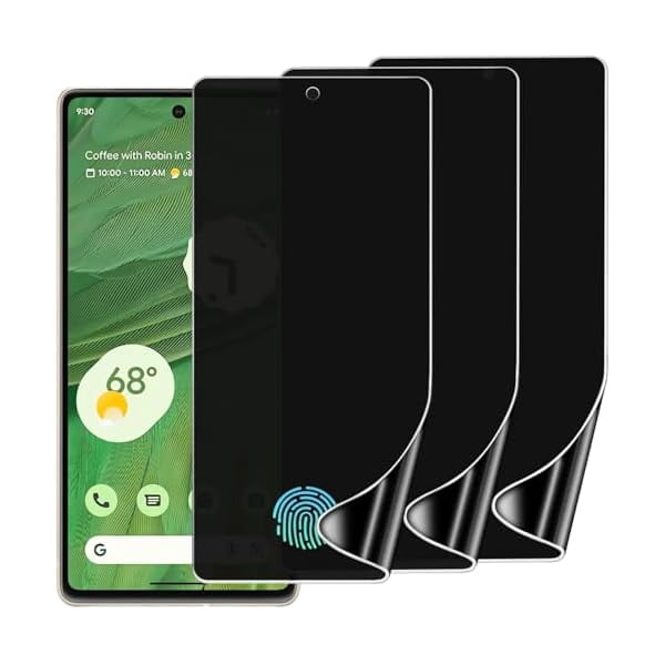can 3 Pack Privacy Screen Protector for Google Pixel 7 6.4", Ultra-Thin ...