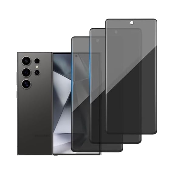 can [3 Pack] Privacy Screen Protector for Samsung Galaxy S24 Ultra ...
