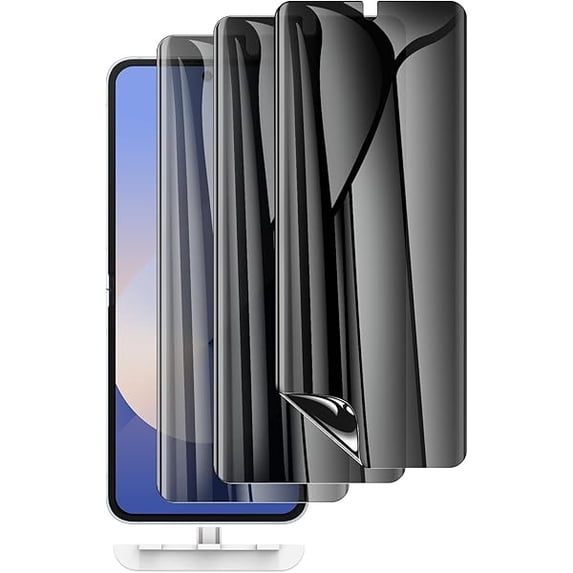 can 3 Pack Privacy Screen Protector for Samsung Galaxy Z Flip 6, Anti ...