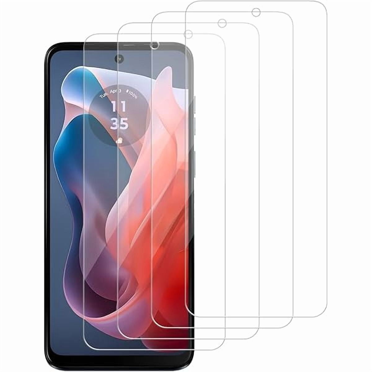 can 4 Pack Glass Screen Protector Compatible for Motorola Moto G Play ...