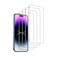 can 4-Pack Tempered Glass Screen Protector for iPhone 16/15/14/13/12/11 ...