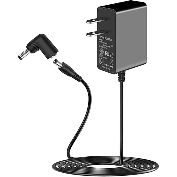 can 6V 1A DC Power Supply for 6 Volt Omron Blood Pressure Monitor 5 7 ...