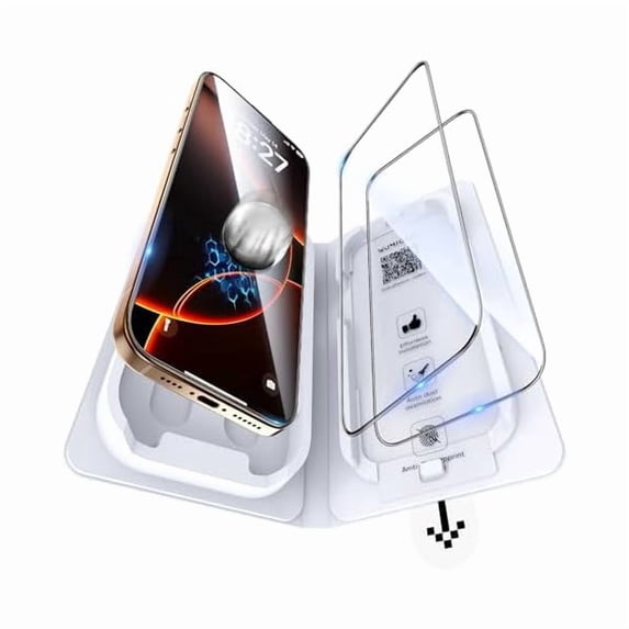 can 9H+ Glass for iPhone 16 Pro Max Screen Protector, Military Grade ...