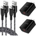 can Adaptive Fast Charger Android Charger with 3ft USB Type C Cable ...