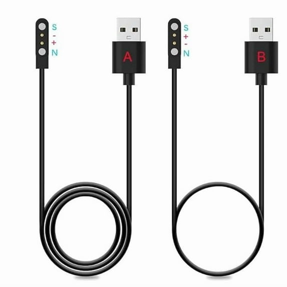 can Compatible with Military Smart Watch Charger,2-Pack Charging Cable ...