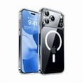 can Magnetic Compatible with iPhone 17 Pro Case Clear, Upgraded [Full ...
