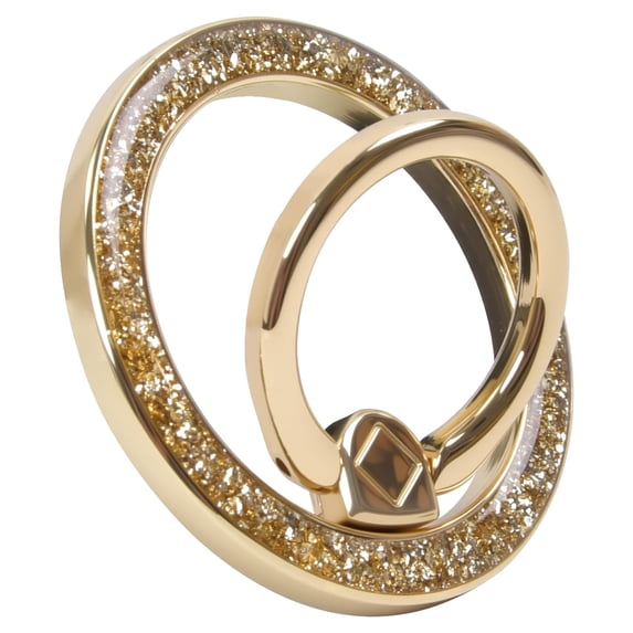 can Magnetic Phone Ring for MagSafe Grip [Super Magnet] Gold Twinkle ...