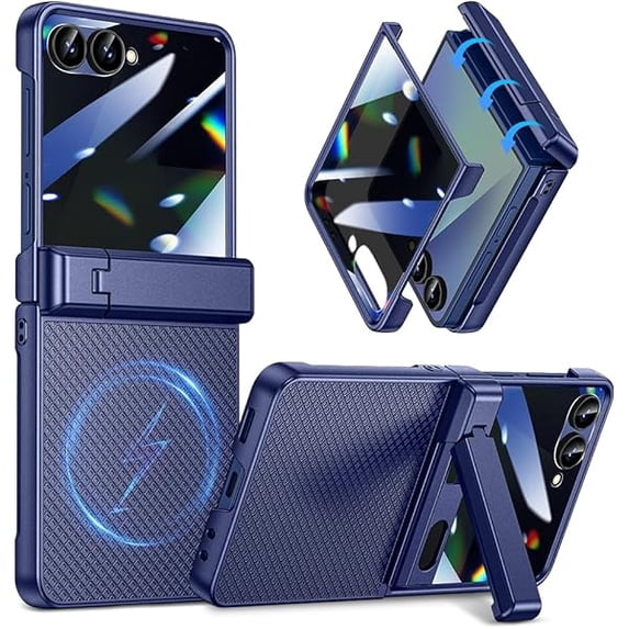 can Magnetic for Samsung Galaxy Z Flip 7 Case with Built-in Privacy ...