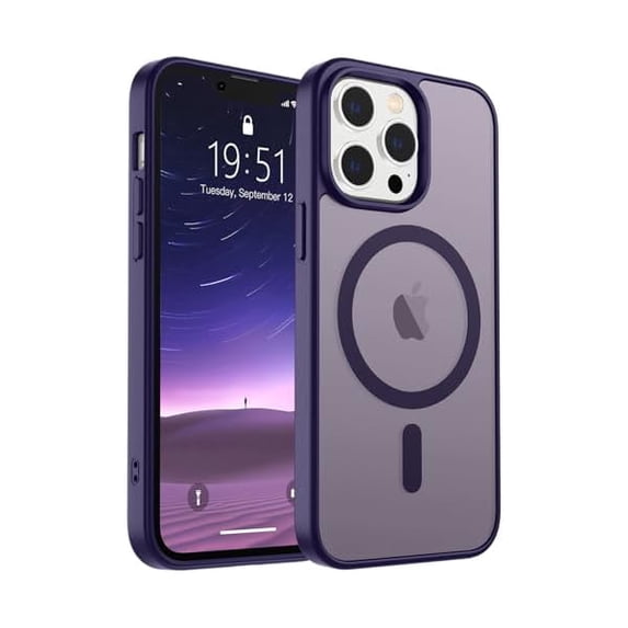 can Magnetic for iPhone 13 Pro Max Case (Compatible with MagSafe ...