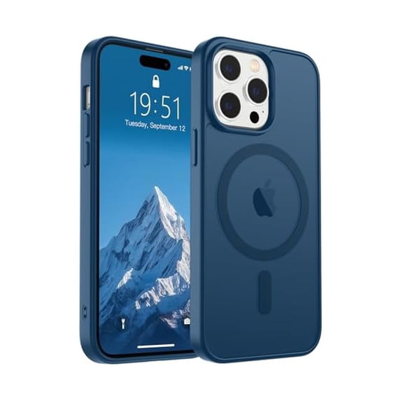 can Magnetic for iPhone 14 Pro Max Case (Compatible with MagSafe ...