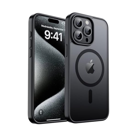 can Magnetic for iPhone 15 Pro Max Case, [Compatible with MagSafe ...