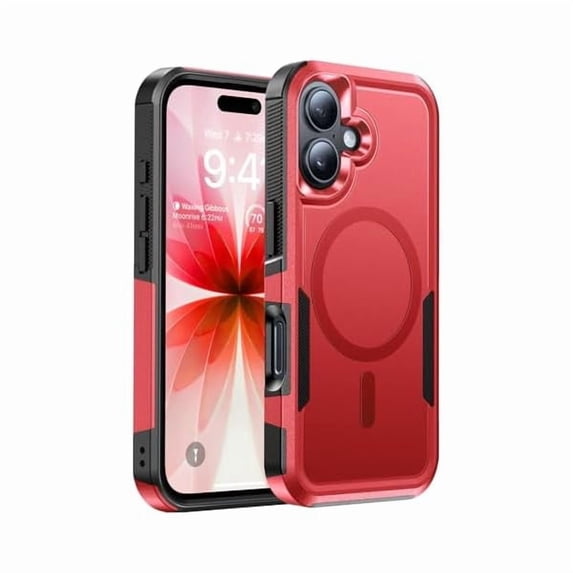 can Magnetic for iPhone 16 Case Military-Grade Dual-Layer Shockproof ...