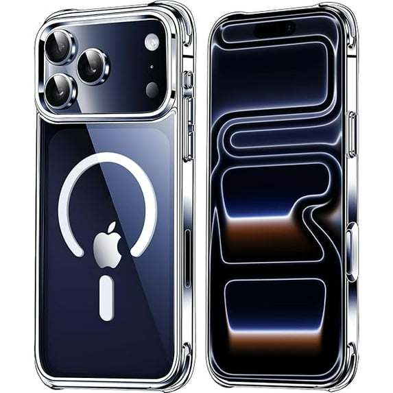 can Magnetic for iPhone 17 Pro Max Case Clear, [Compatible with MagSafe ...