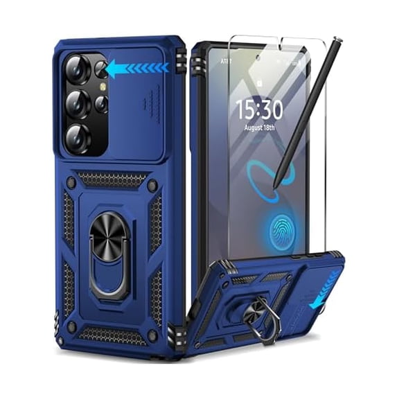 can for Samsung Galaxy S25 Ultra Case with Screen Protector & Slide ...