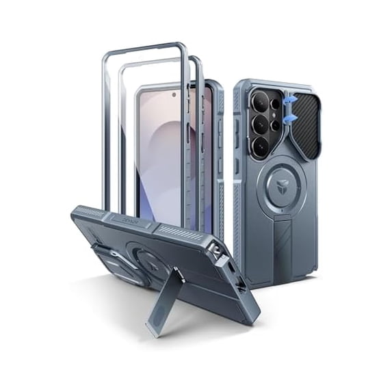 can for Samsung Galaxy S26 Ultra Case with Camera Cover & Adjustable ...