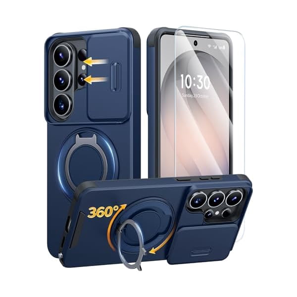 can for Samsung Galaxy S26 Ultra Case, Ring Holder Stand Kickstand ...
