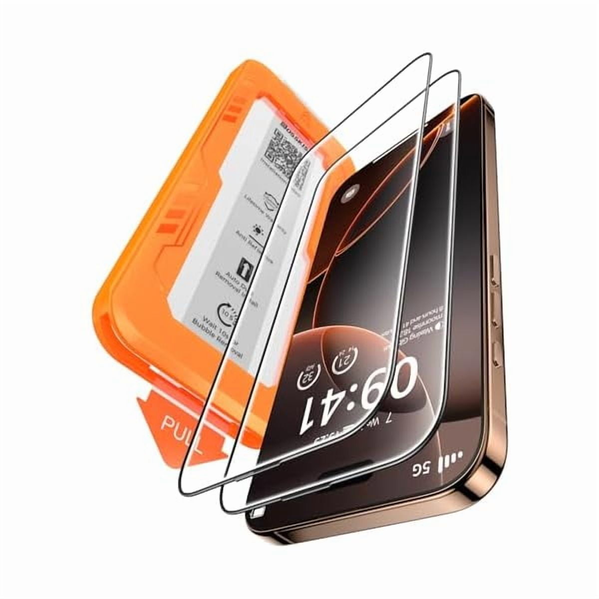 can for iPhone 16 Pro Screen Protector 6.3", [TOP 9H+ Hardness ...