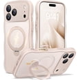 can for iPhone 17 Pro Max Case with 360° Spin Magnetic Stand for Women ...