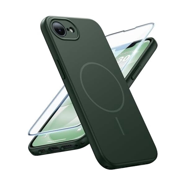 can for iPhone 17e & iPhone 16e Case: [Compatible with Magsafe] Solid ...