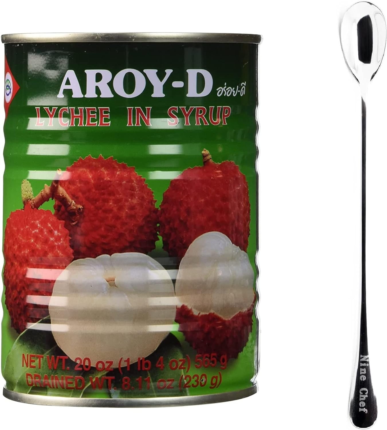 can + long handle spoon (Lychee in Syrup, One Case) - Walmart.com