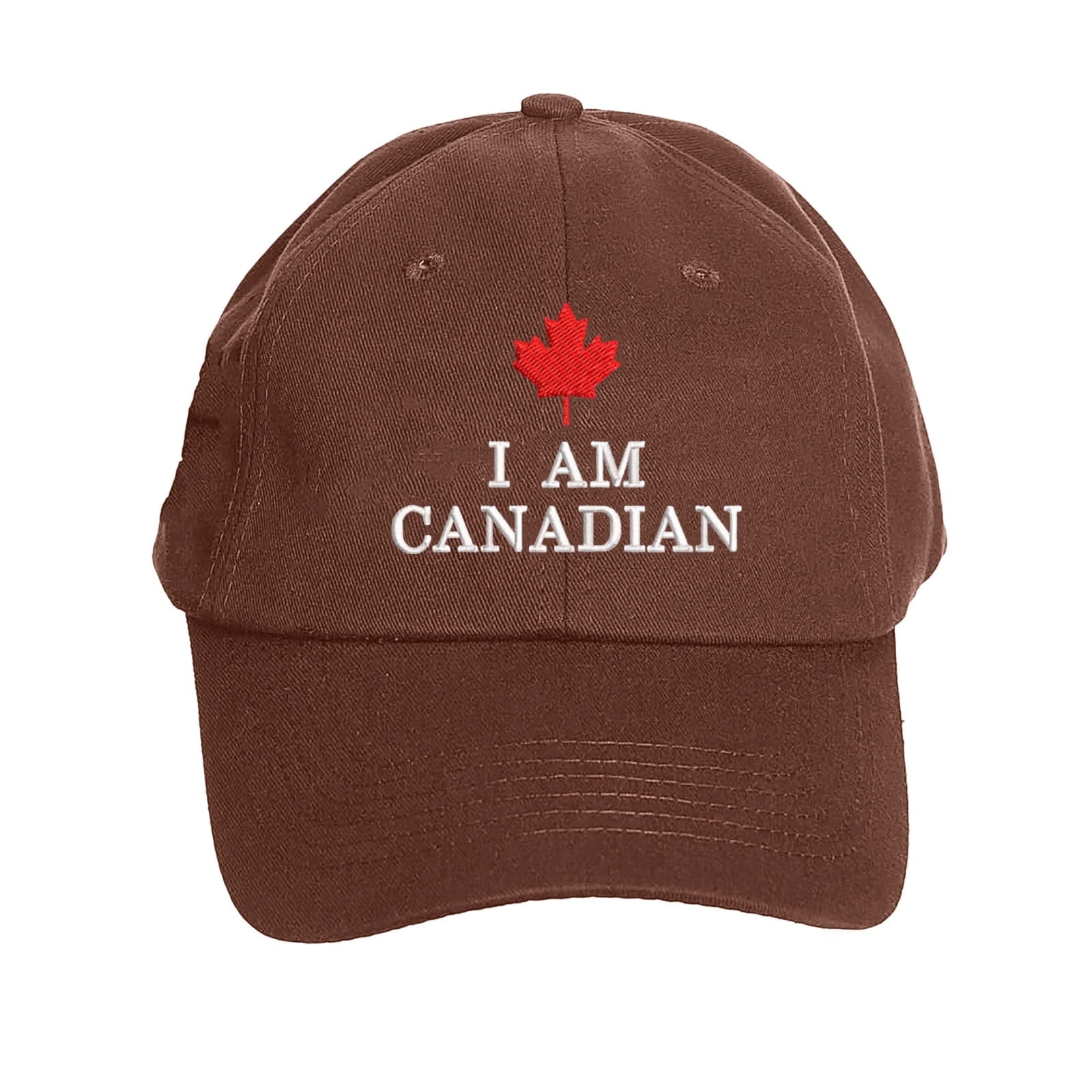 canada baseball cap canada day embroidered maple leaf flag adjustable ...